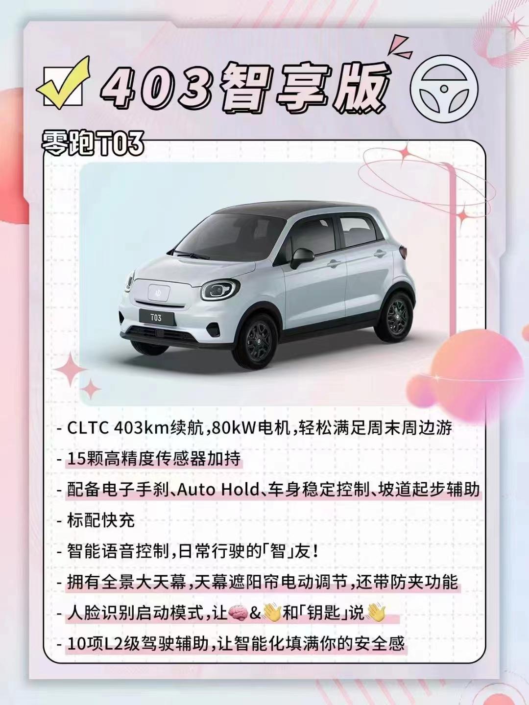 Super safe five-door pure electric car-T03 - iNEWS