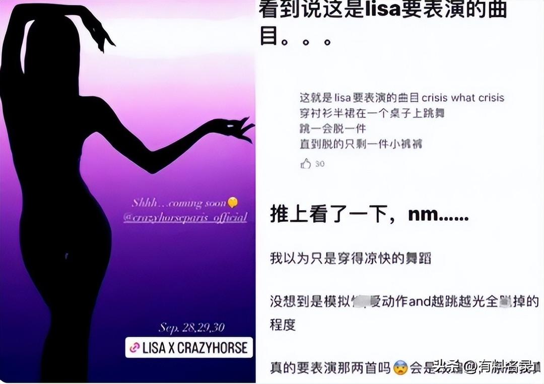 Lisa Crazy Horse Show Rehearsal Revealed! Tickets for 5 shows are 250 ...