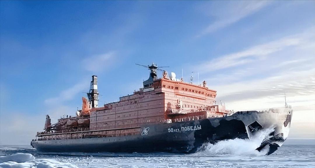 How powerful is a 15,000-ton icebreaker? Use 37 tons of concrete on the ...