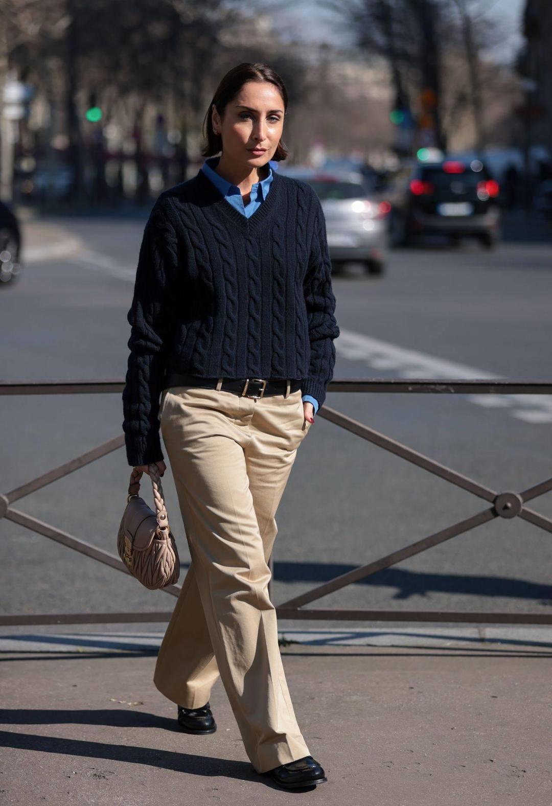 High Fashion: The perfect combination of sweaters and shirts will help ...