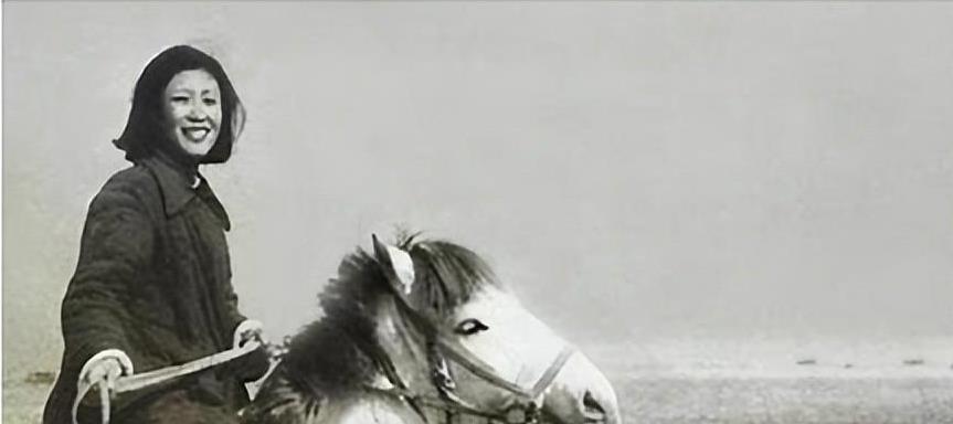 In 1941, a rare photo of Li Youlan, the "great beauty" of the New ...