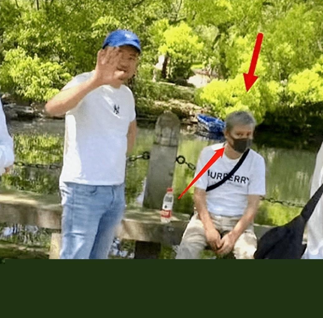 In recent photos, 39-year-old Wen Zhang has gray hair and a rickety ...