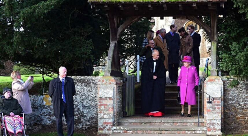 The British royal family celebrated Christmas together. The three ...