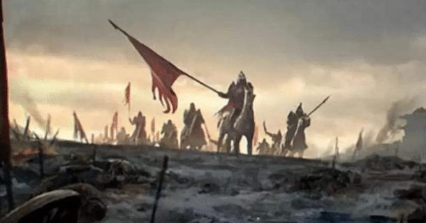 A powerful Chinese general led a thousand men to defeat the enemy's ...