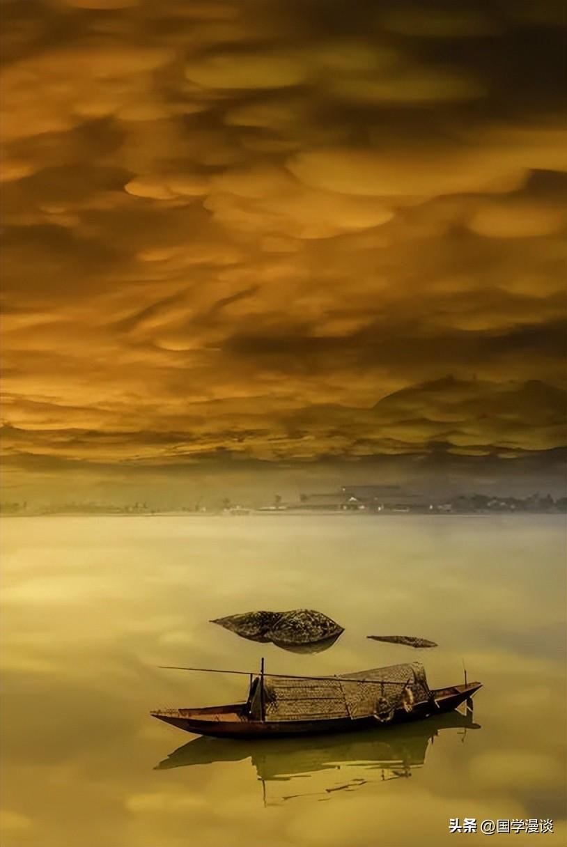 The most beautiful sunset you have ever seen is all in Chinese poetry ...