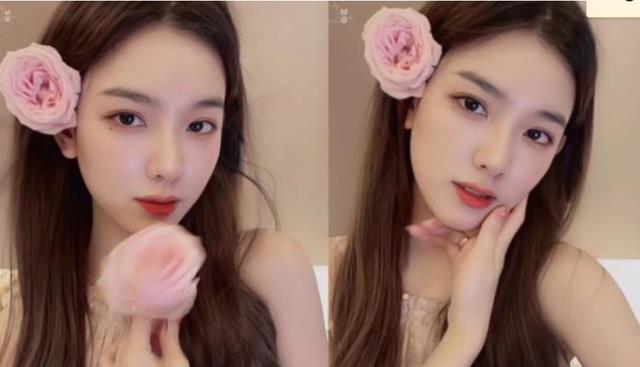 Sun Yining's live broadcast accidentally focused on beauty, and her ...