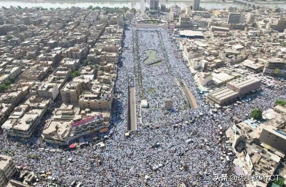 Massive demonstrations broke out in Iraq! Hundreds of thousands of ...