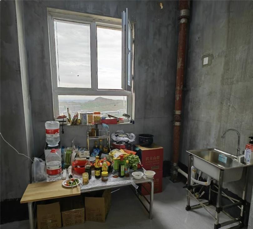 I moved into a 117-square-meter rough room without decoration. This guy ...