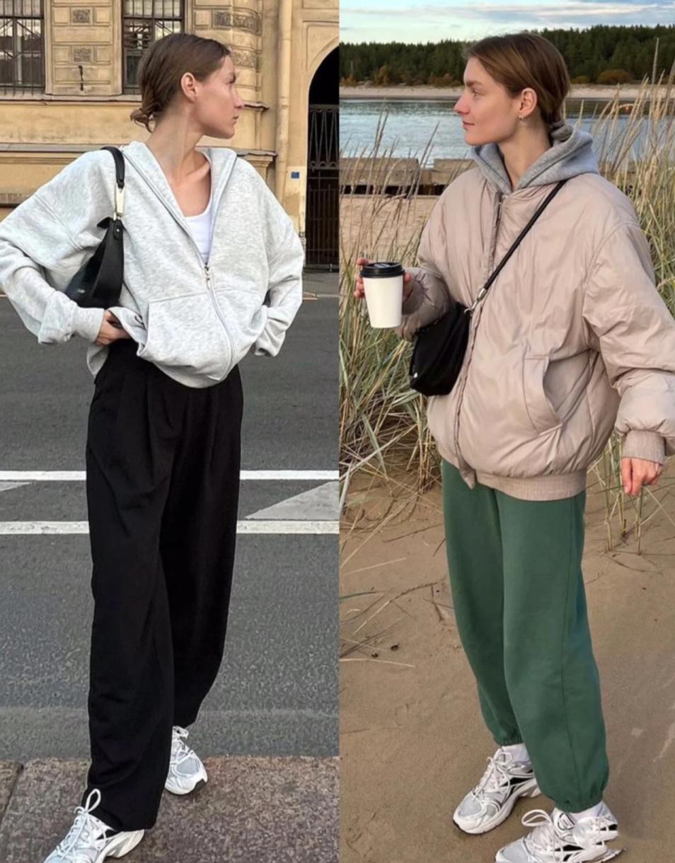 The looser the clothes you wear in autumn, the more fashionable they ...