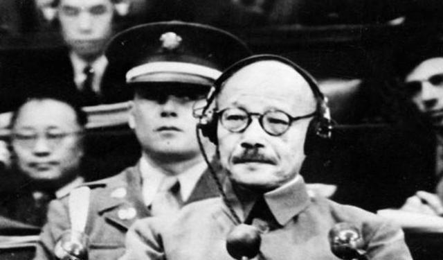 Before Hideki Tojo was executed, his legs were shaking because he was ...