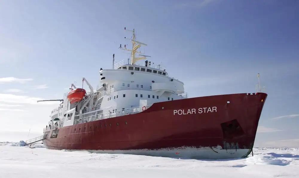 How powerful is a 15,000-ton icebreaker? Use 37 tons of concrete on the ...