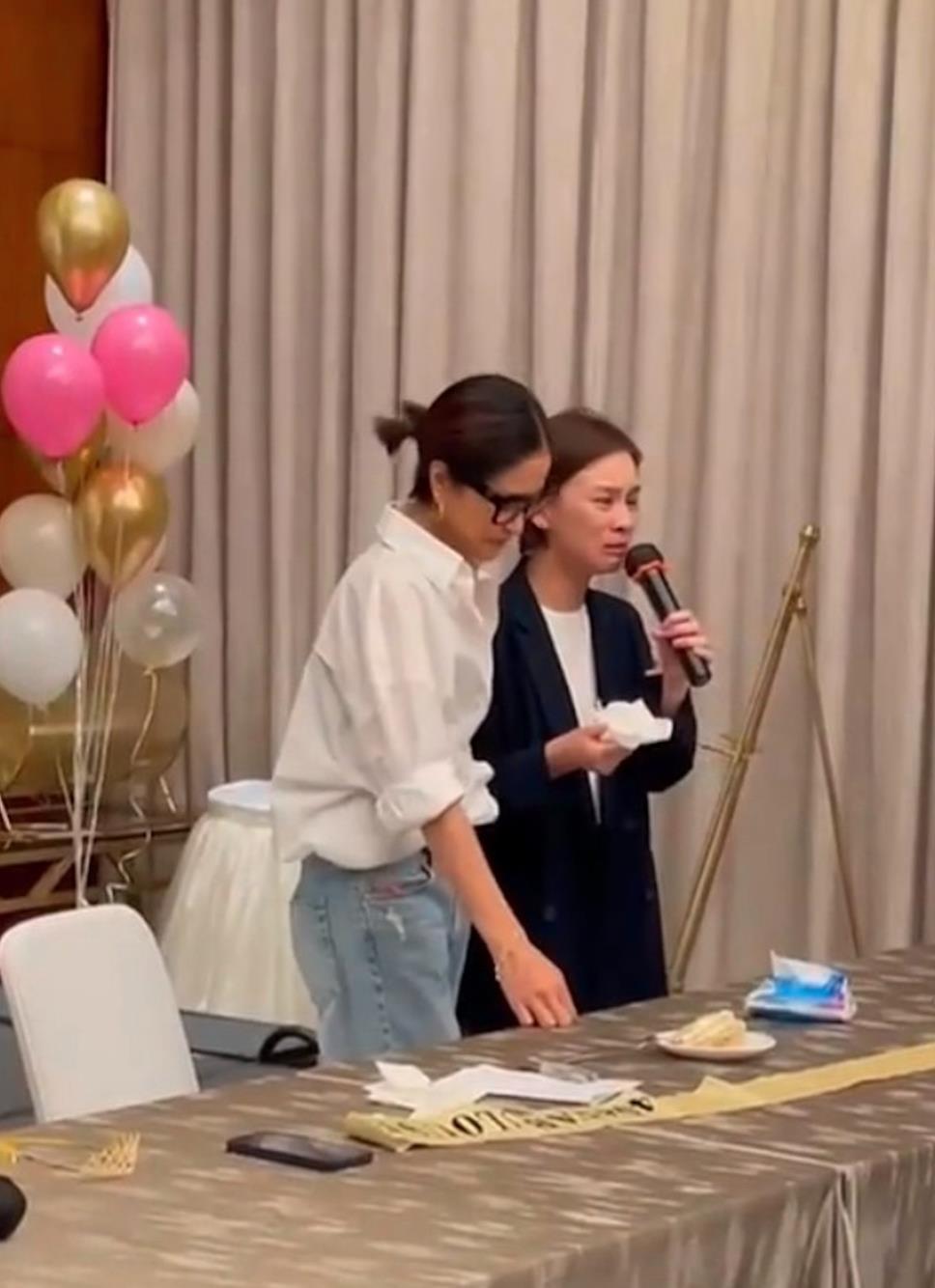 Shao Meiqi held a meeting to celebrate her 40th anniversary in the ...