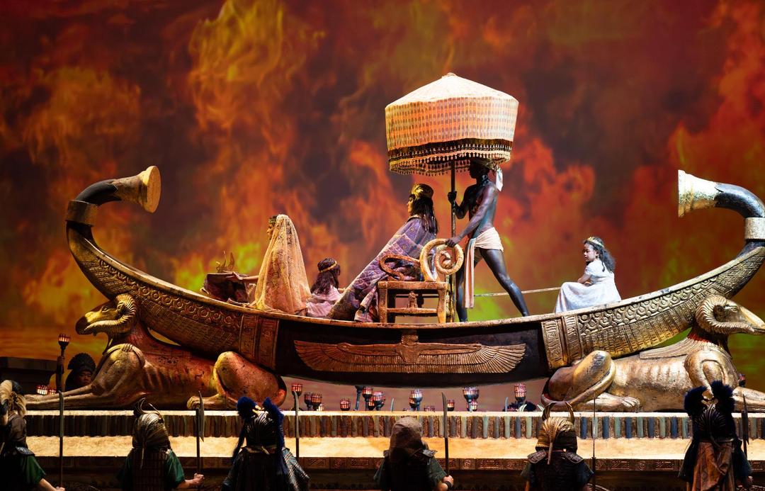 National Center for the Performing Arts Opera "Aida": The scene is ...