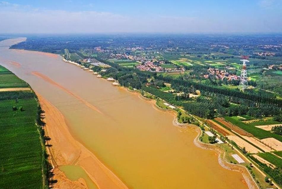 The Yellow River bid farewell to the "above ground river", carrying an ...