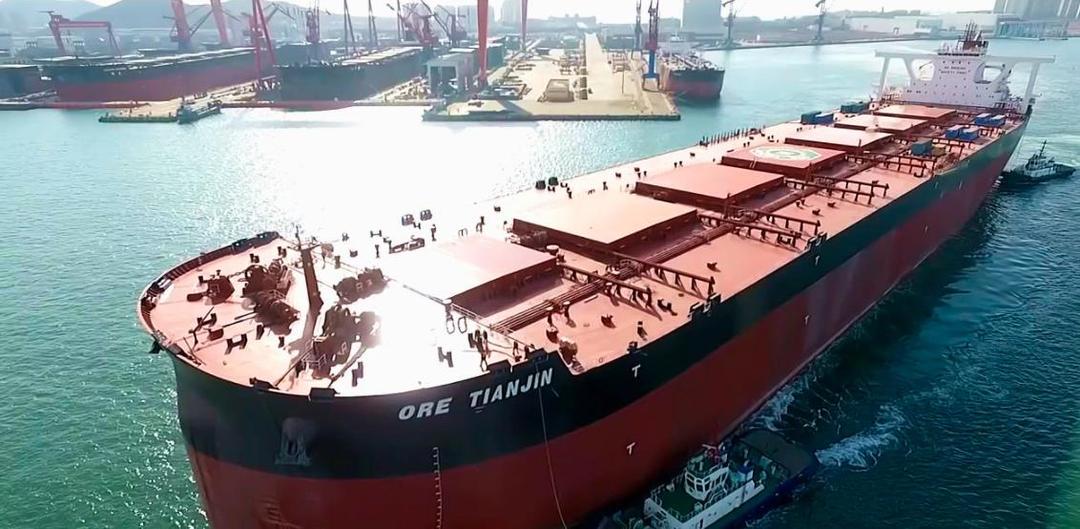 Leading the world, China builds a 400,000-ton ship with a length of 362 ...