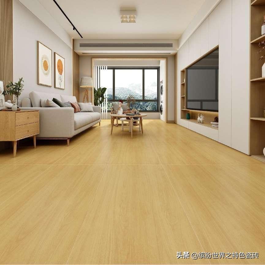 Ding! Velvet texture wood grain tiles - iNEWS