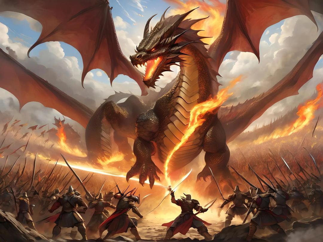 "Epic Legendary Battle: AI Painting Fantasy War Scroll" - iMedia