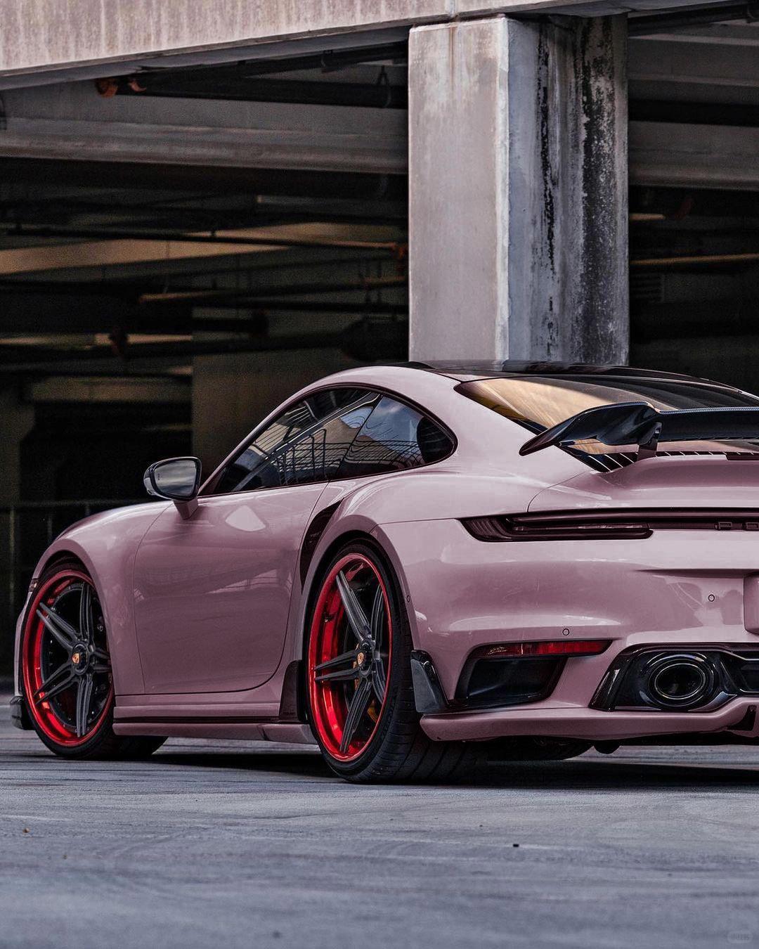 Porsche LB color changing film white peach oolong powder, boasting this ...