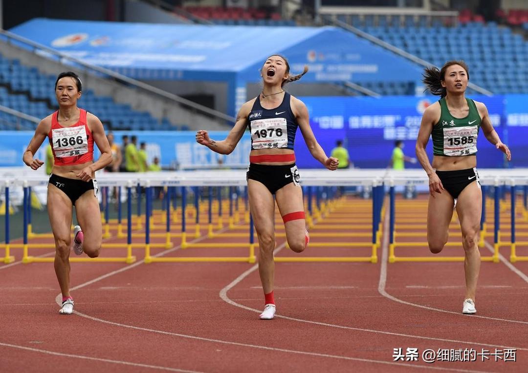 Hurdle champion Wu Yanni: She is youthful and loved not only for her ...