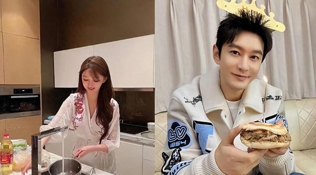Huang Xiaoming's proposal was successful? Ye Ke showed off the diamond ...