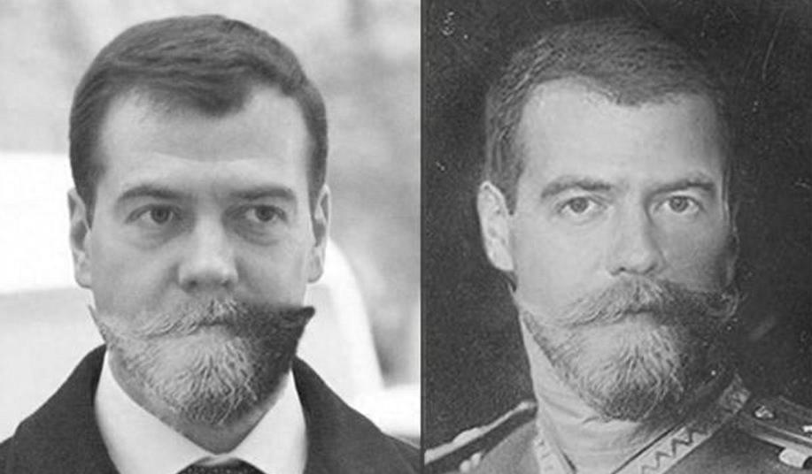 Striking similarity: What is the relationship between Medvedev and the ...