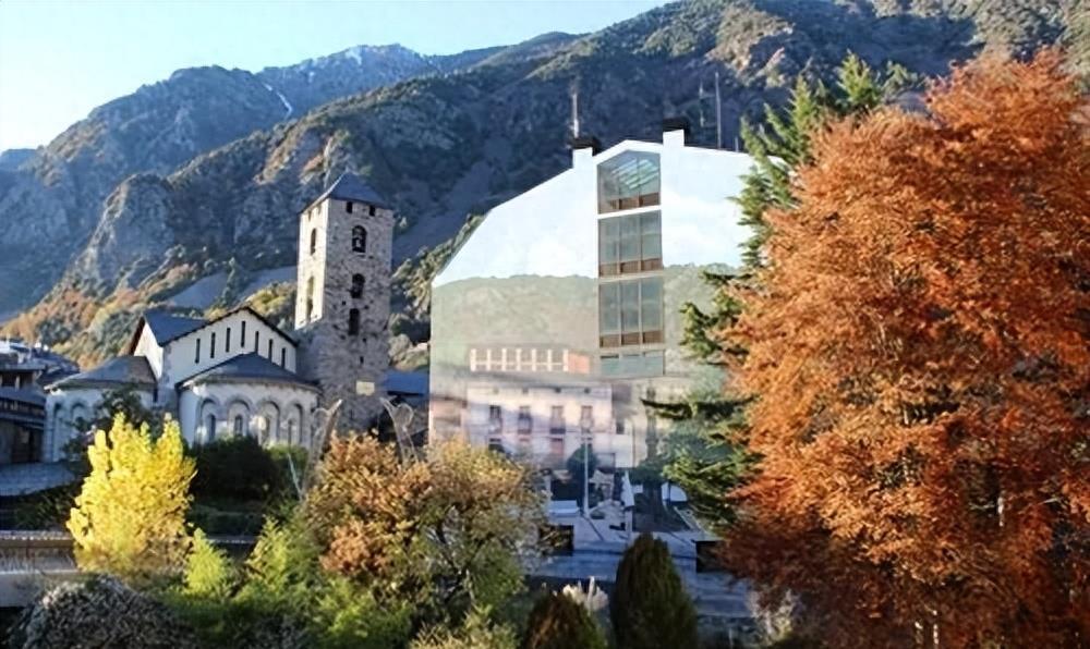 The urban architecture of Andorra is in harmony with the natural ...