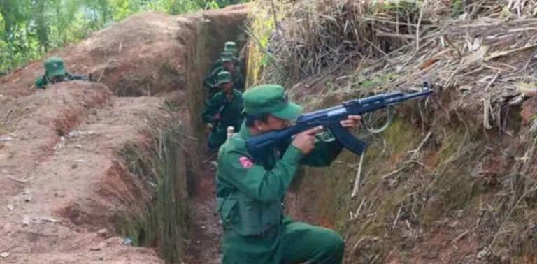 The confidence to fight fiercely in northern Myanmar and the true ...