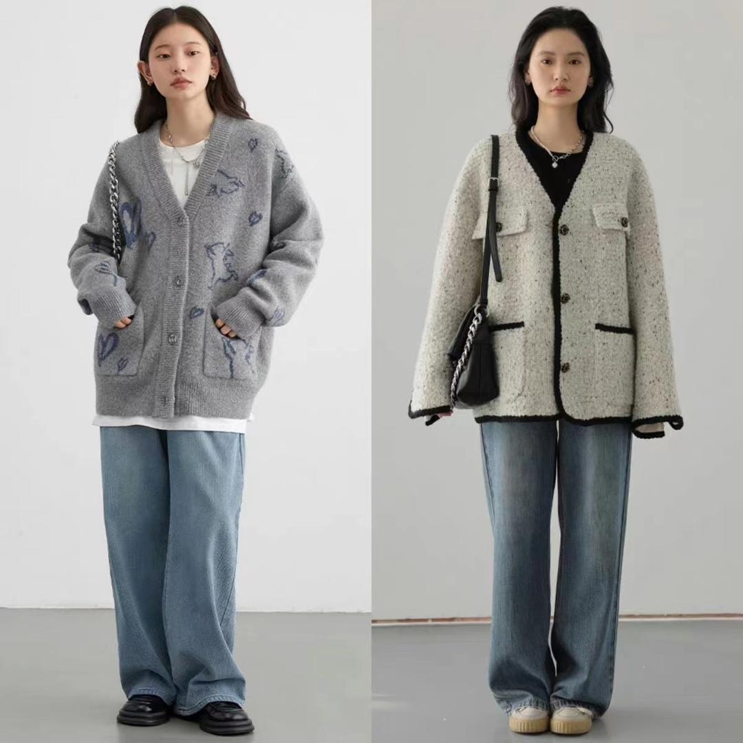 These 16 "relaxed" outfit models for autumn! You can wear it even with ...