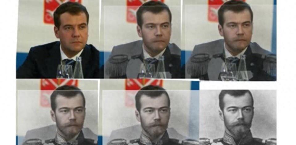 Striking similarity: What is the relationship between Medvedev and the ...