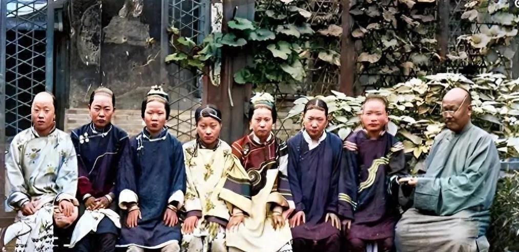 18 old photos from the Qing Dynasty: The girl in the first marriage was ...