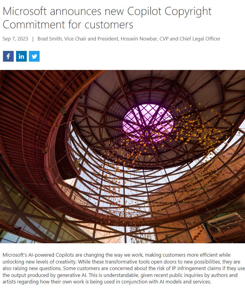 AI copyright frenzy! Microsoft gives a warning: "We are not afraid of ...