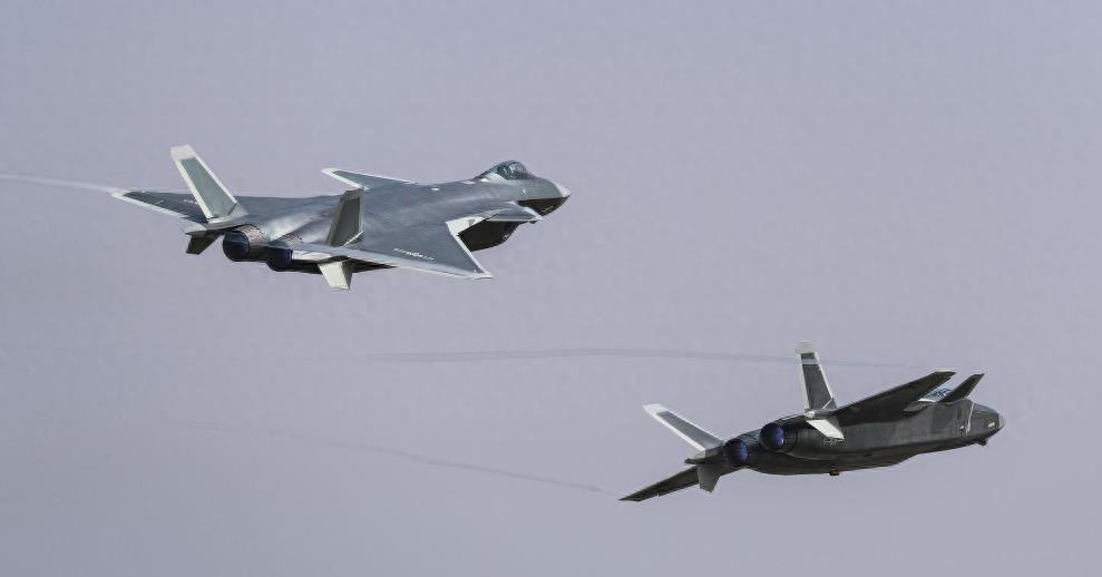 The real JH-26 aircraft appears? The 50-ton Xiaoyin bomber has no ...