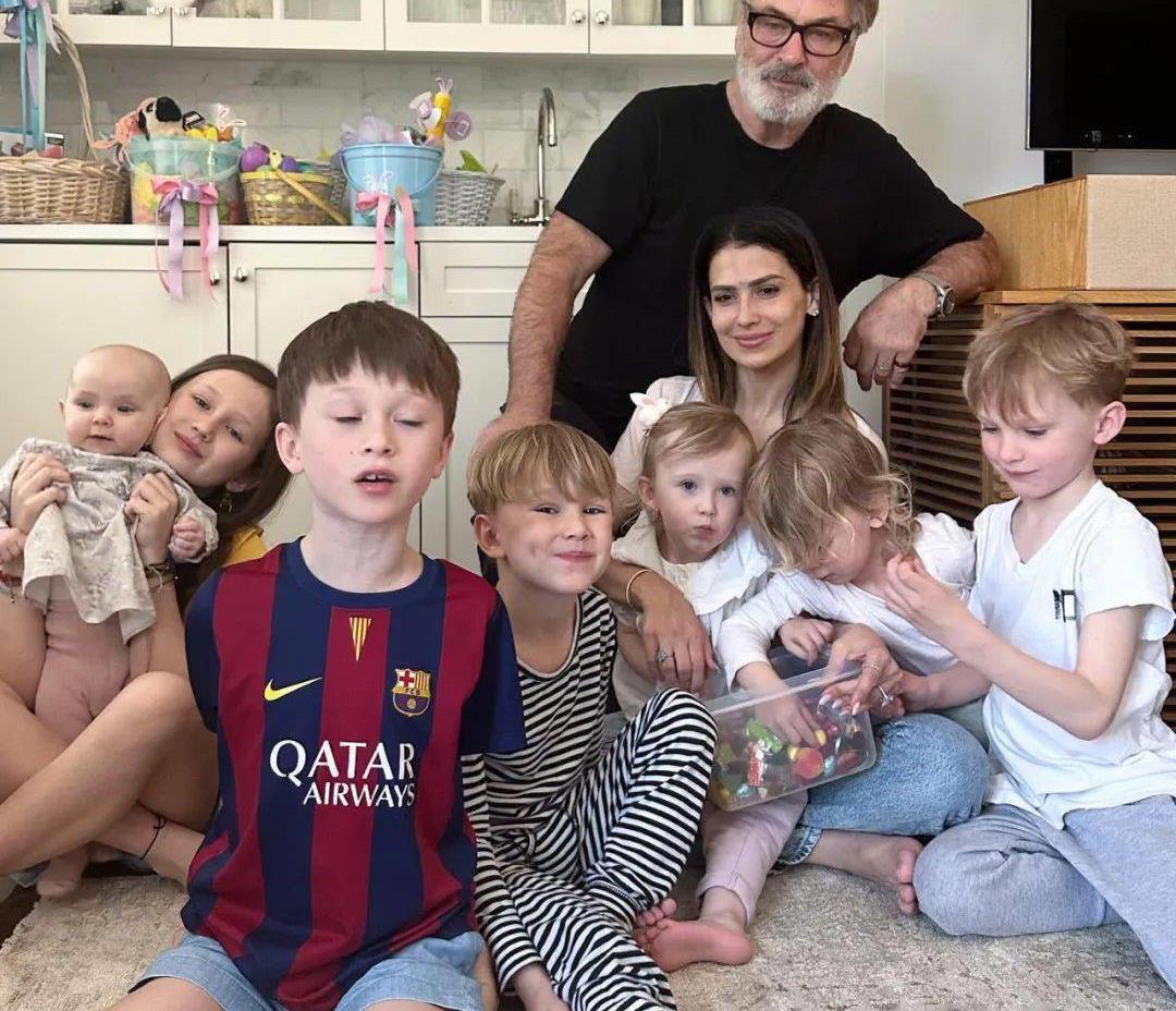 The American actress gave birth to seven children in ten years and ...