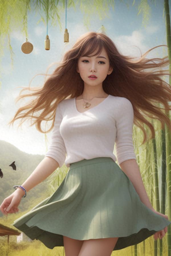 AI Beauty (642) The southern girl and her bamboo forest are definitely ...