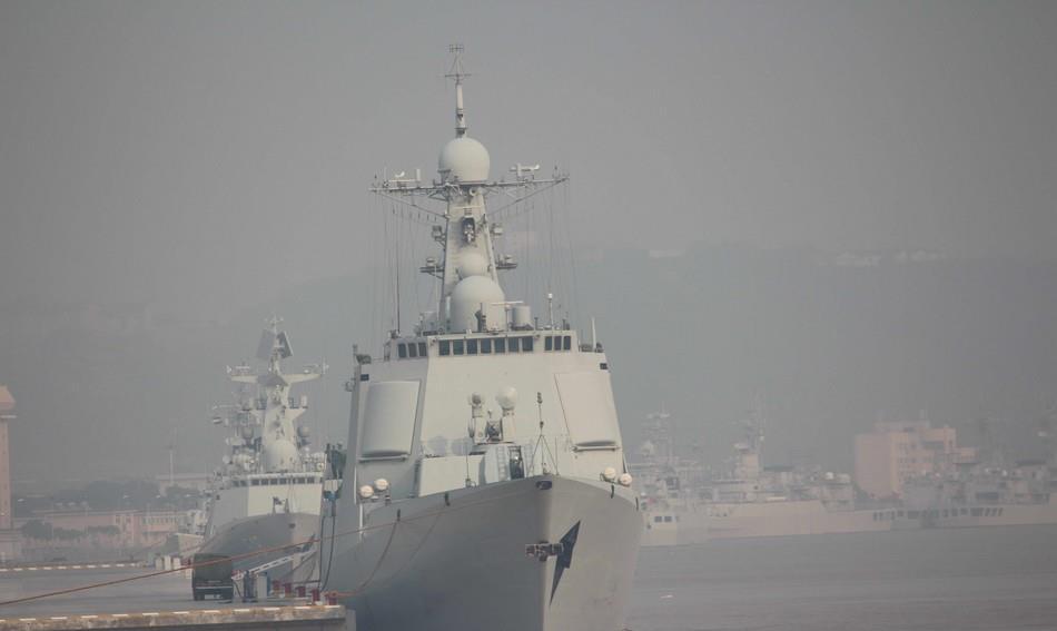 Ship 052C was under surveillance when passing through the Western Canal ...