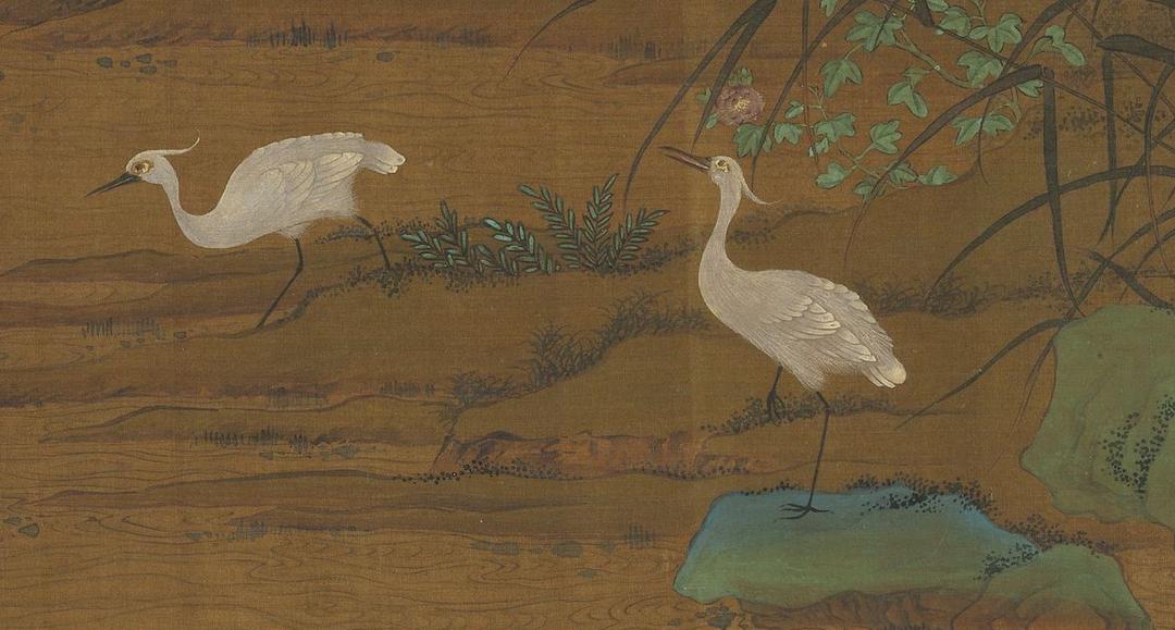 Appreciation of works such as "Nine Falcons" by Li Di of the Southern ...