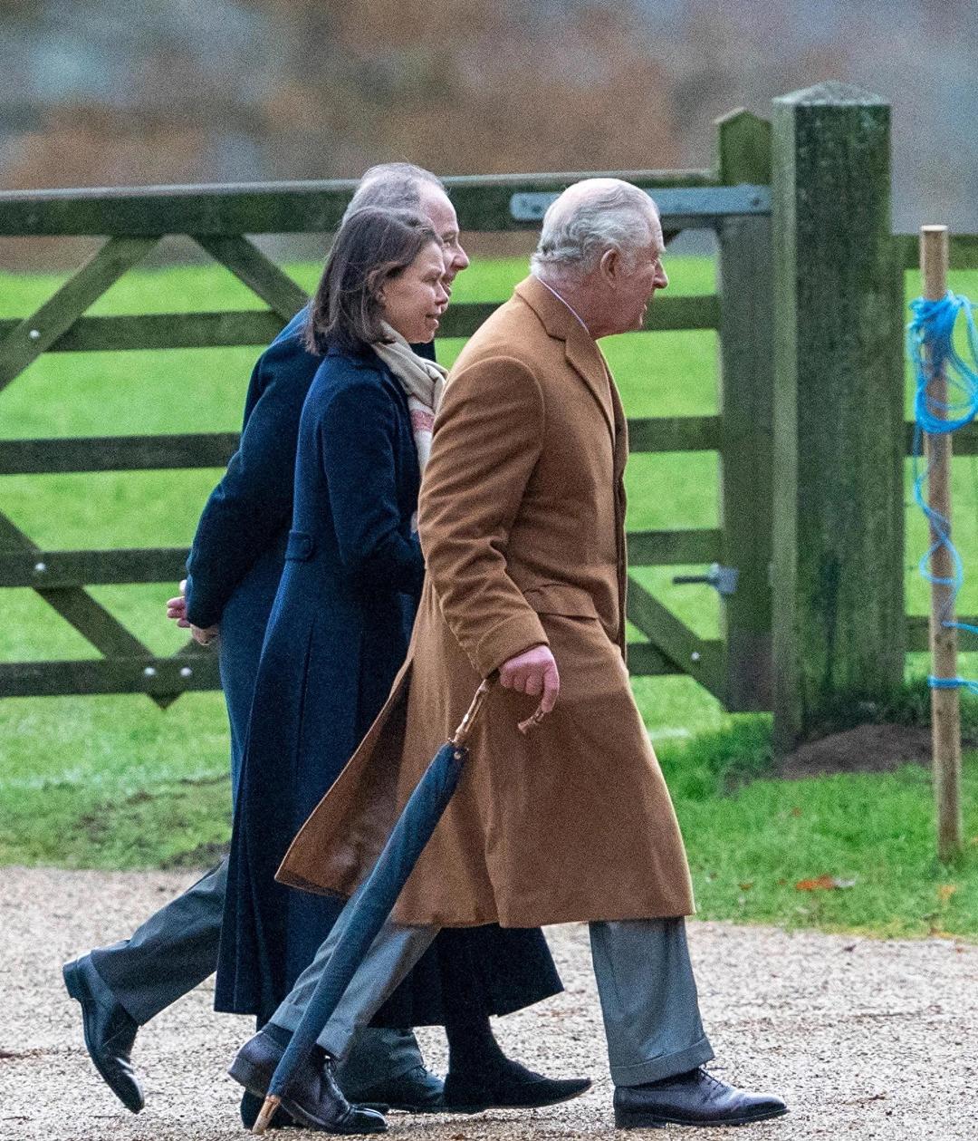 The British royal family celebrated Christmas together. The three ...