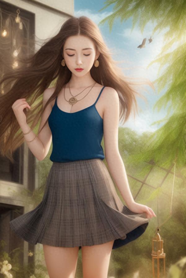 AI Beauty (642) The southern girl and her bamboo forest are definitely ...