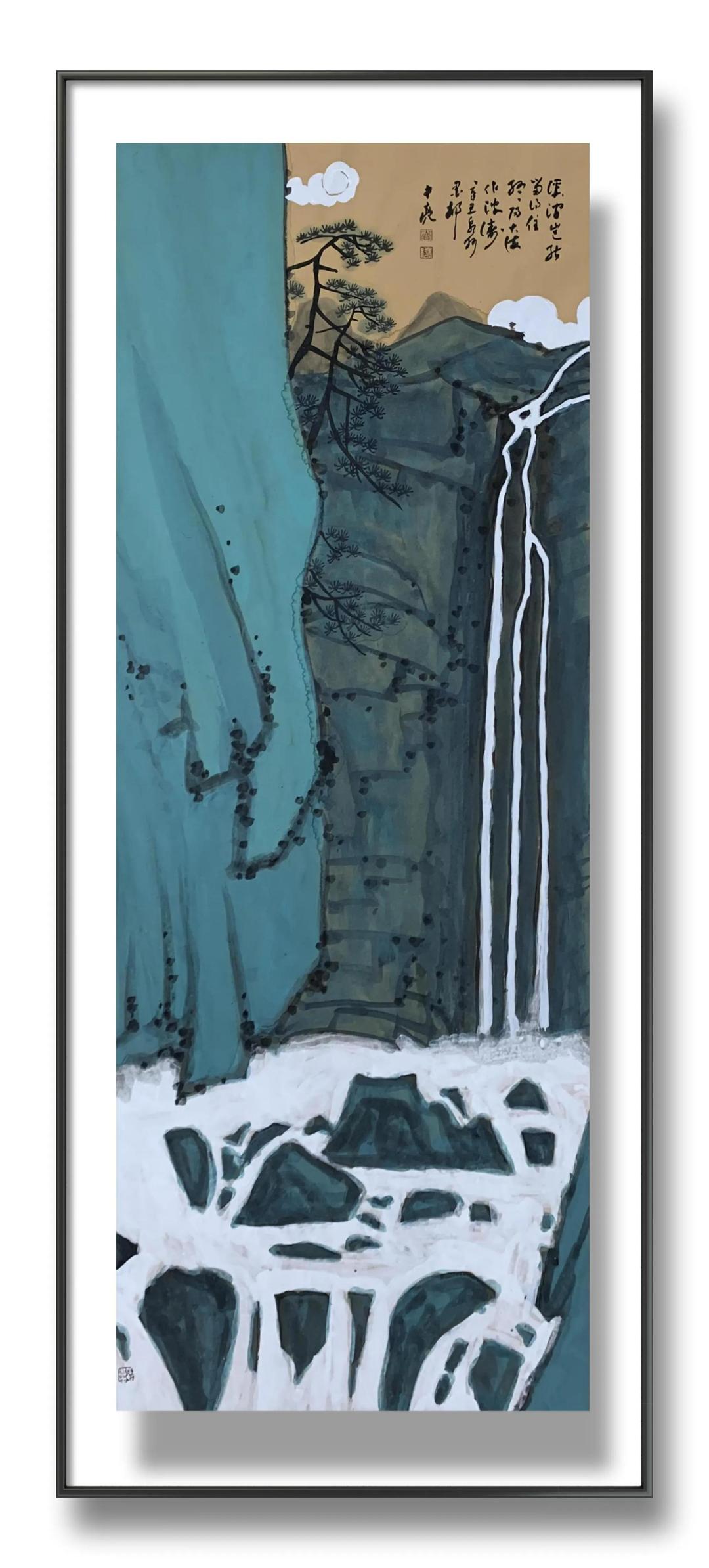 Appreciation of Mr. Dou Zhongliang's landscape paintings - iNEWS