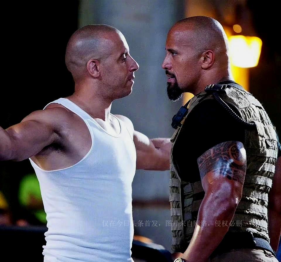 Vin Diesel invited Johnson back and made his chest muscles bigger ...