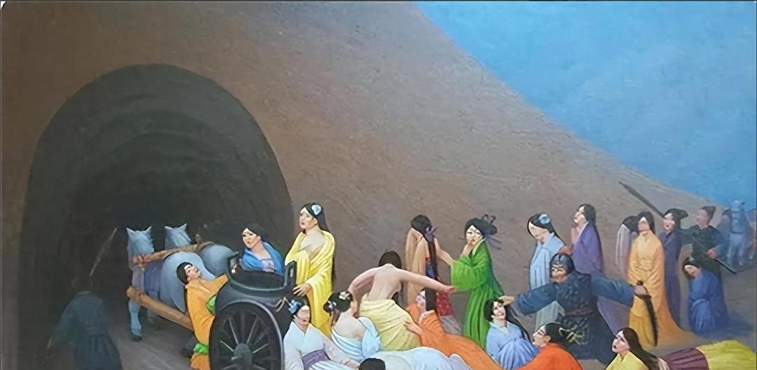 Why did the concubines who were buried in ancient times have their legs ...