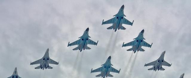 "The Russian air power exploded! Mysterious fighter planes appeared out ...