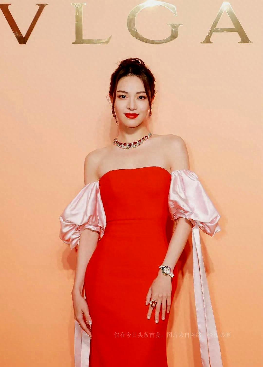 The red carpet gathered together, and 20 celebrities "starred" with ...