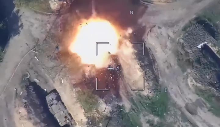 Explosions were heard one after another, and the Russian army's new ...