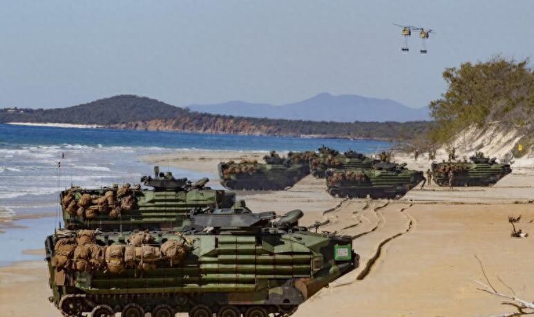 During the US-Australia joint military exercise, a Chinese ...