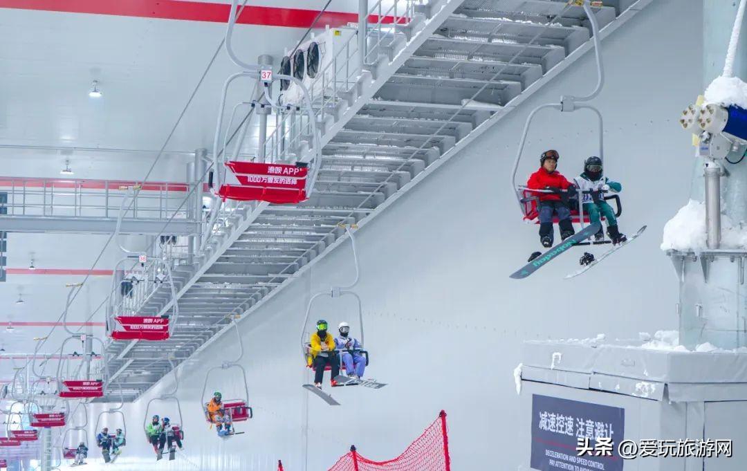 Xi'an Hot Snow Miracle + "Camel Bell Legend Show" skiing and watching ...