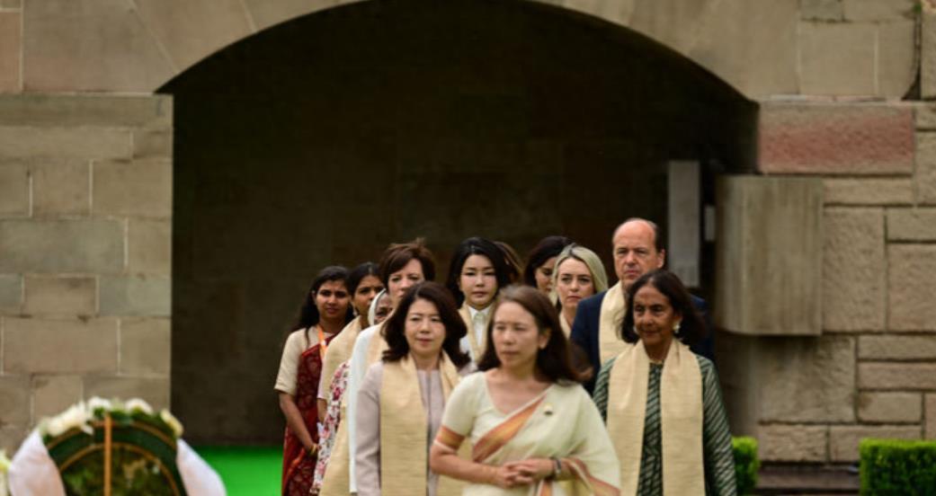 The wife of the Indian Foreign Minister went viral when she wore a ...