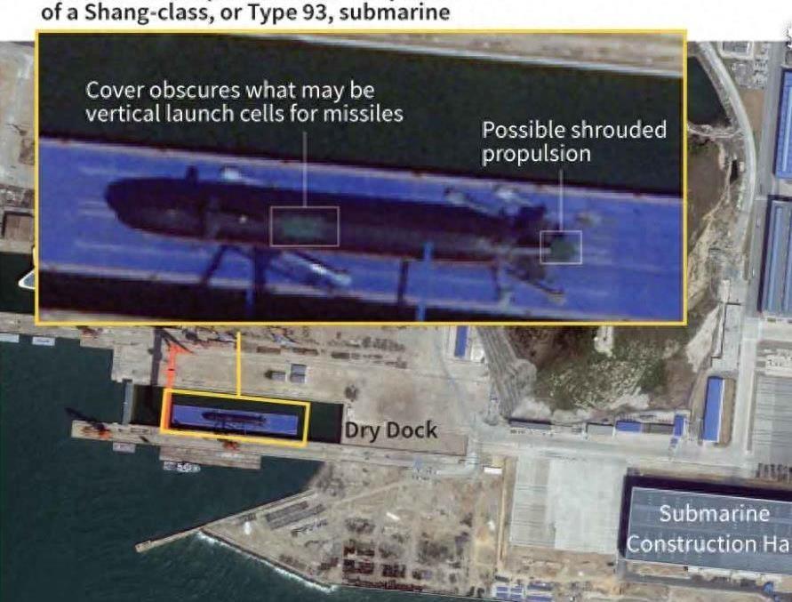 095 exposure, British media: China's new nuclear submarine launched ...