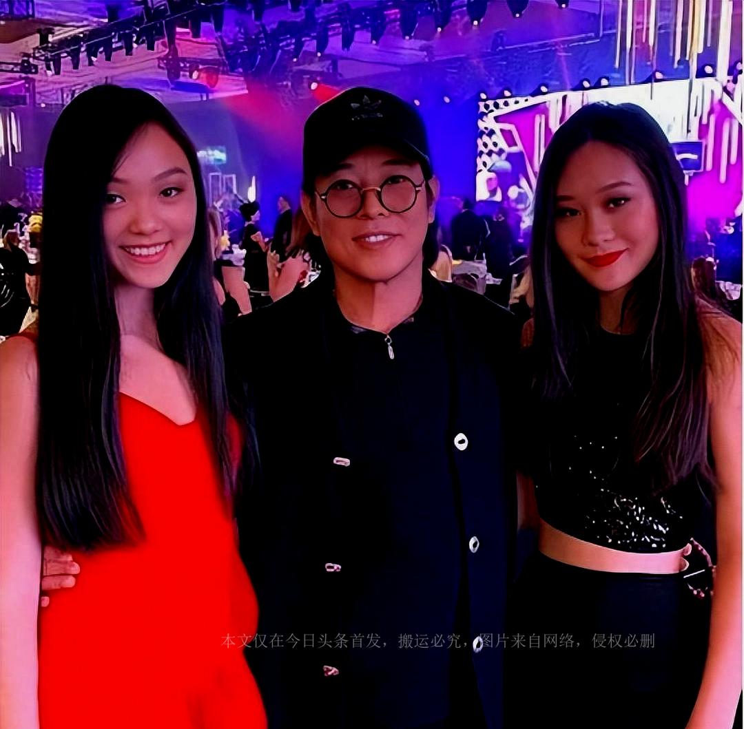 They also share Jet Li's genes. Comparing Huang Qiuyan's daughter with ...