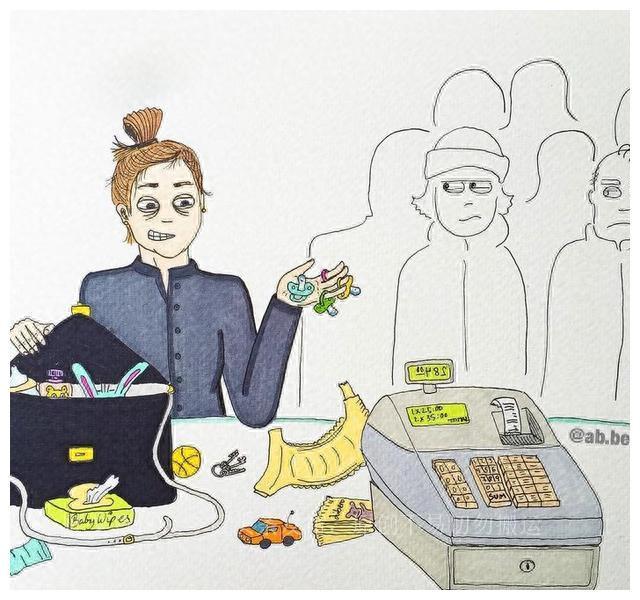 A foreign artist uses 27 illustrations to show us what it's like to be ...